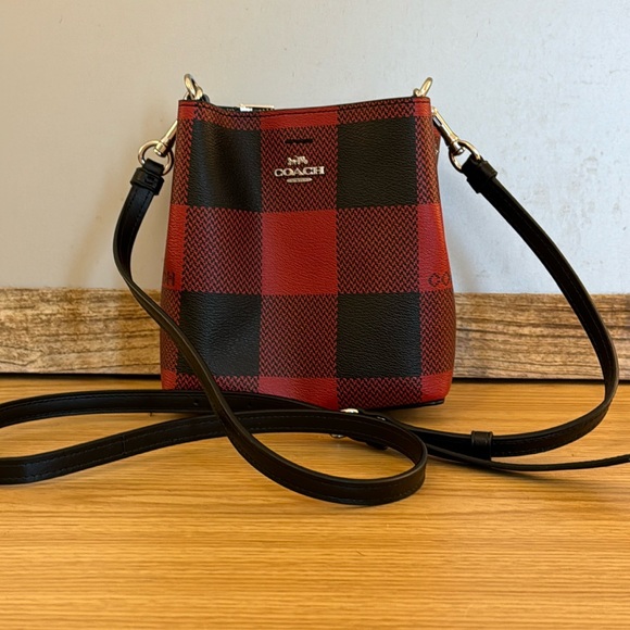 Coach | Bags | Coach Buffalo Check Crossbody | Poshmark
